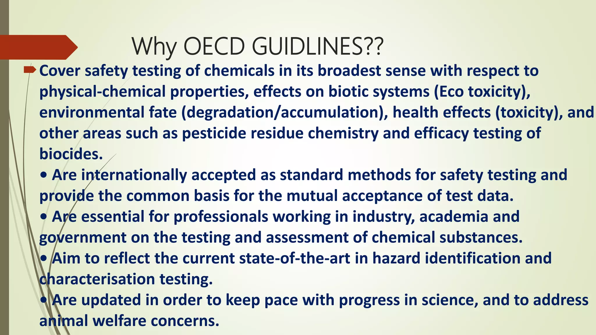 Oecd guidelines | PPTX