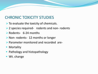 Oecd guidelines for the testing of chemicals | PPTX