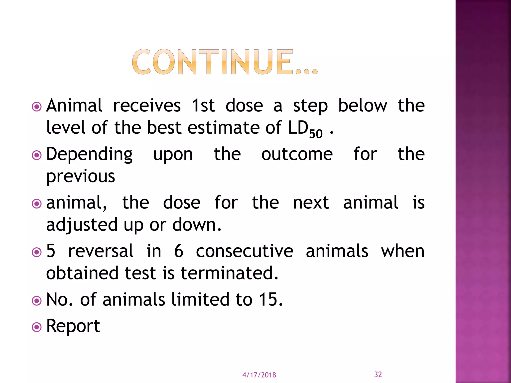 Oecd guidelines for toxicology studies | PPTX