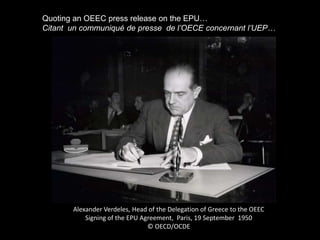 European Payments Union: OECD Historical Exhibit | PPSX
