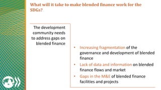 OECD making blended finance work for the sustainable development goals | PDF | Business ...