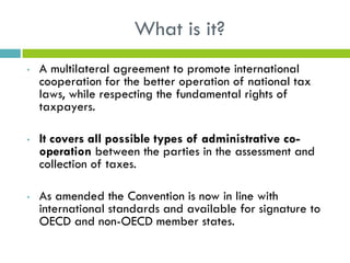 Your 8 Questions on the OECD Multilateral Convention on Mutual ...