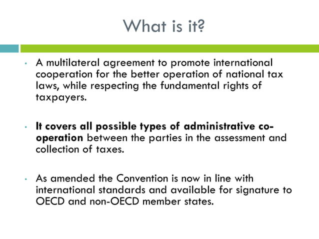 Your 8 Questions on the OECD Multilateral Convention on Mutual ...