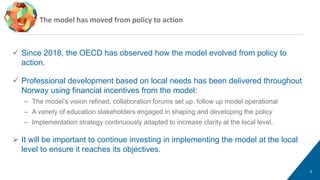 Oecd norway competence development model final event 9 2020 | PDF