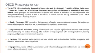 OECD PRINCIPLES OF GLP PPT : The Organisation for Economic Co-operation ...