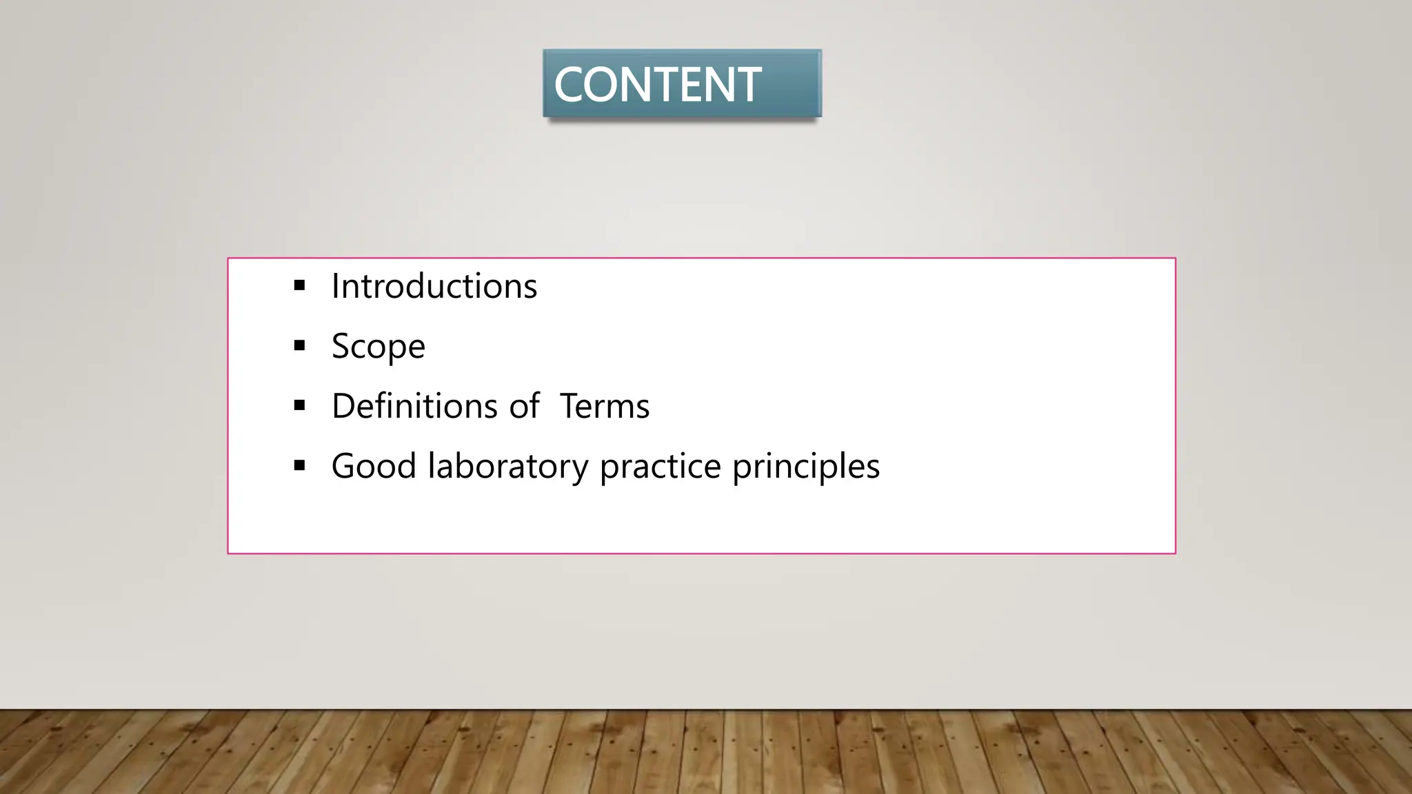 OECD Principle Of Good Laboratory Practice (GLP).pptx