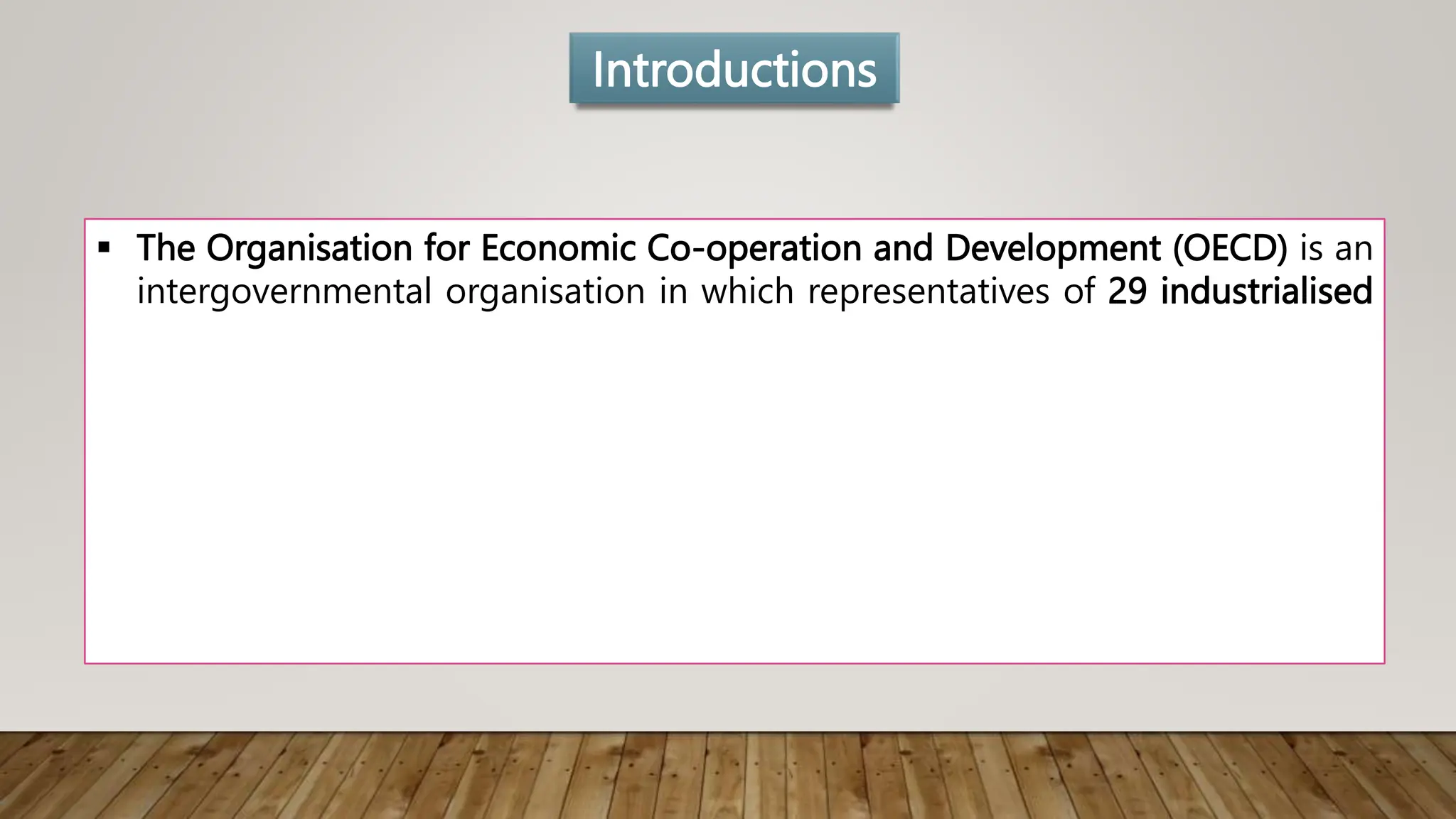 OECD Principle Of Good Laboratory Practice (GLP).pptx | Pharmaceutical Industry | Industries