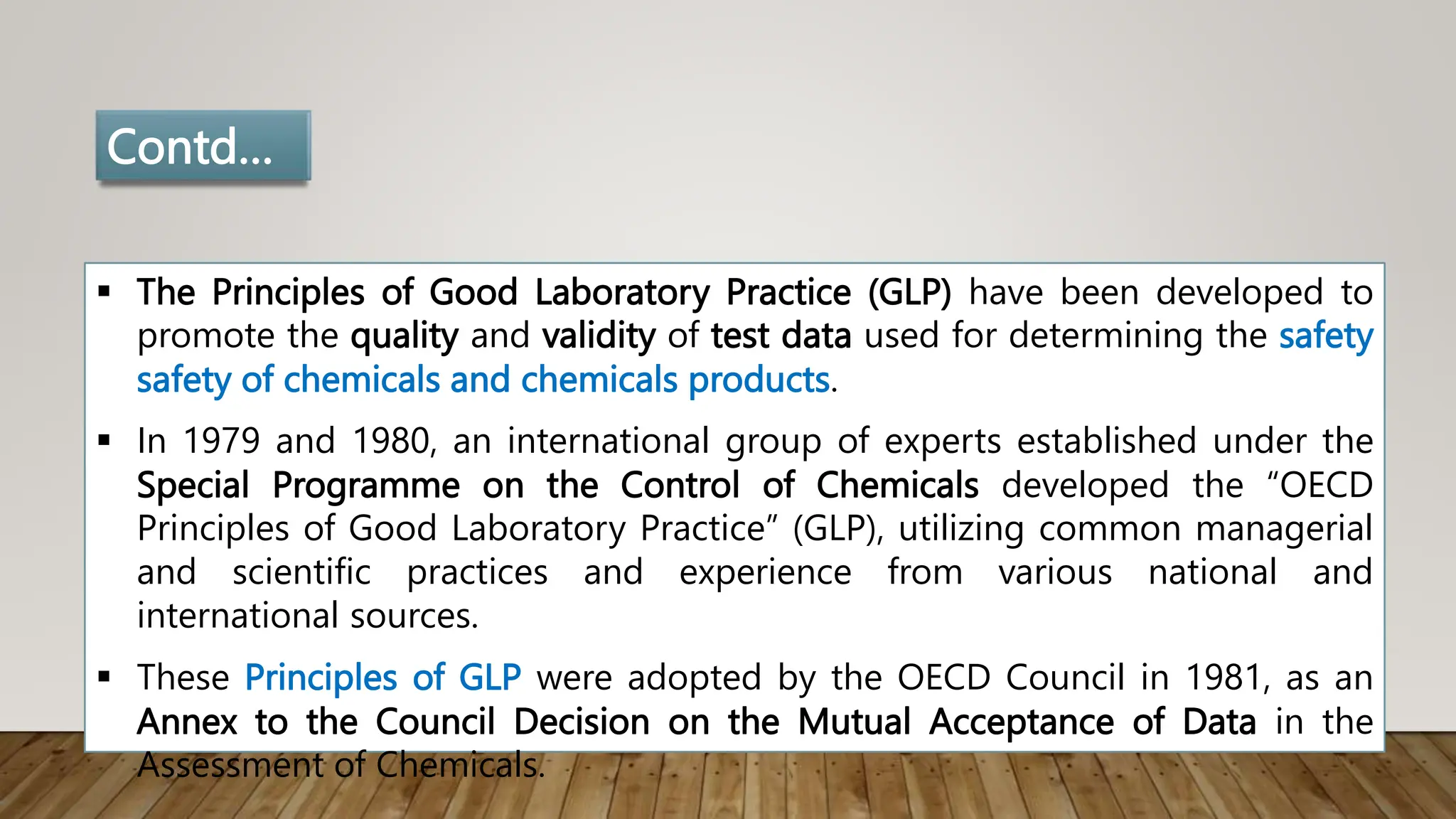 OECD Principle Of Good Laboratory Practice (GLP).pptx