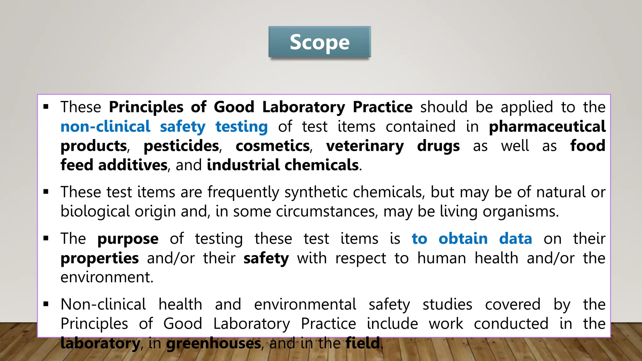 OECD Principle Of Good Laboratory Practice (GLP).pptx