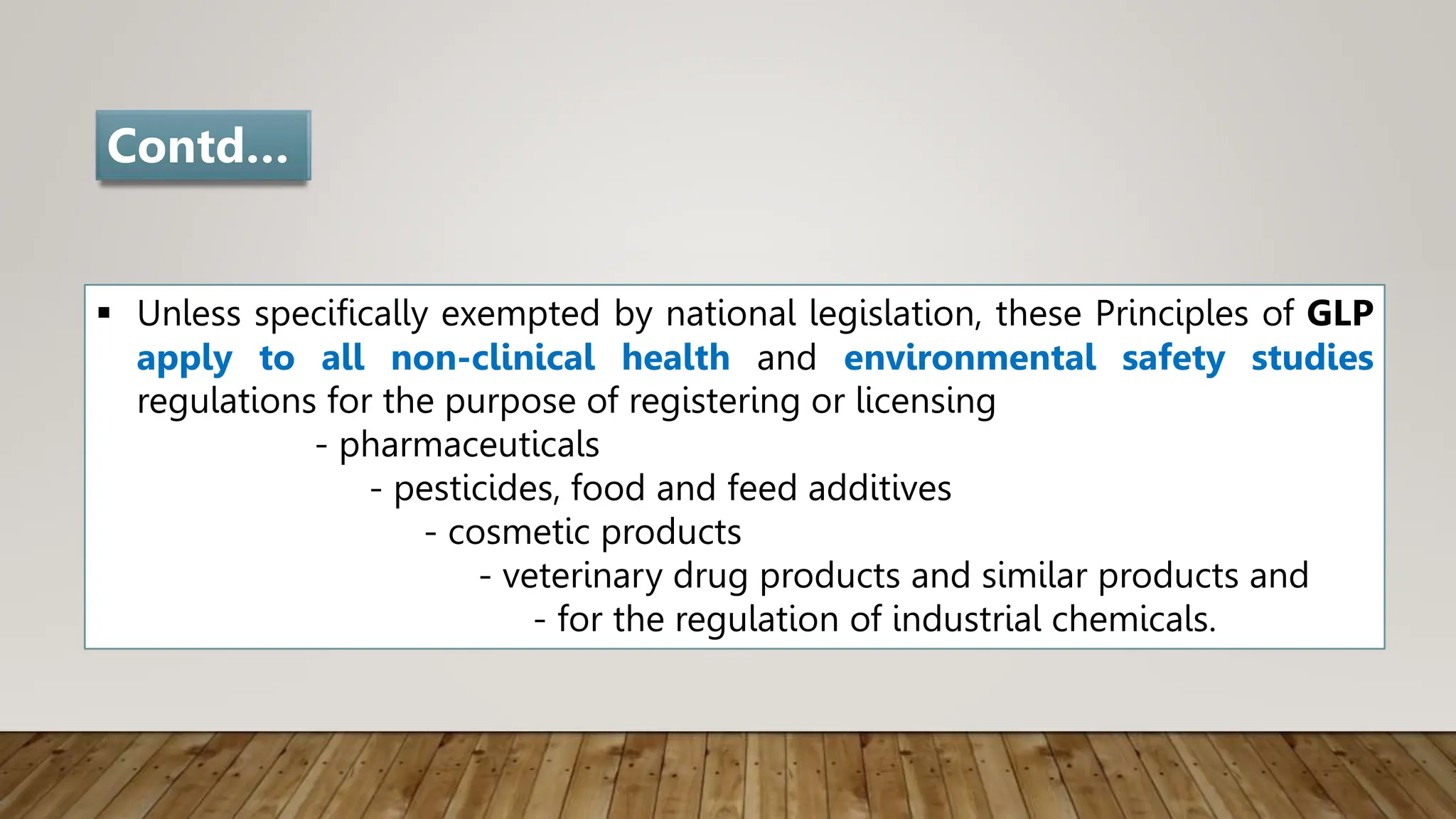 OECD Principle Of Good Laboratory Practice (GLP).pptx