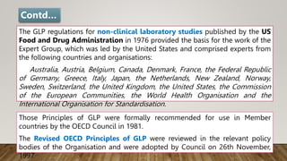 OECD Principle Of Good Laboratory Practice (GLP).pptx | Pharmaceutical ...