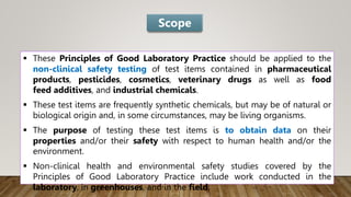 OECD Principle Of Good Laboratory Practice (GLP).pptx | Pharmaceutical ...