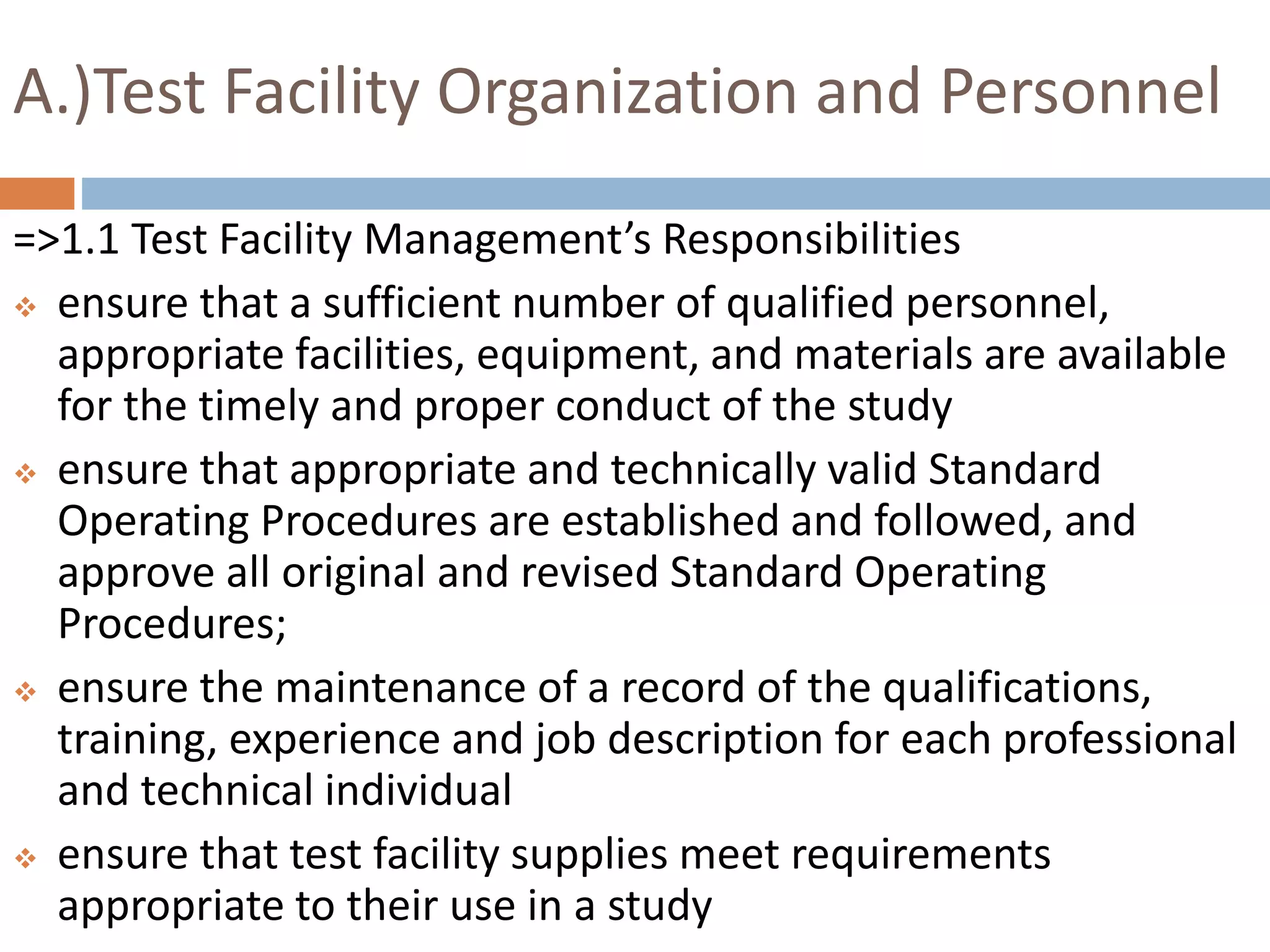 OECD principles of Good Laboratory Practice. | PPTX