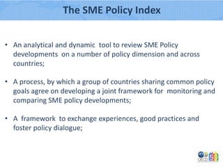 The SME Policy Index | PPTX