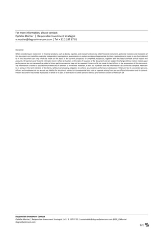 Degroof Petercam sustainable OECD country ranking | PDF