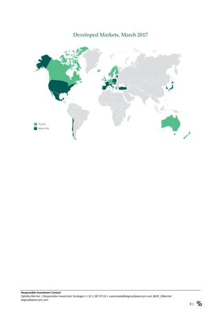 Degroof Petercam sustainable OECD country ranking | PDF