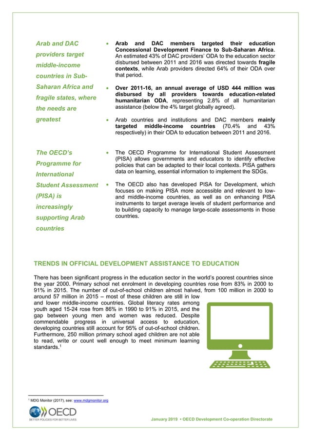 OECD Report - DAC and Non-DAC Concessional Financing for Education | PDF