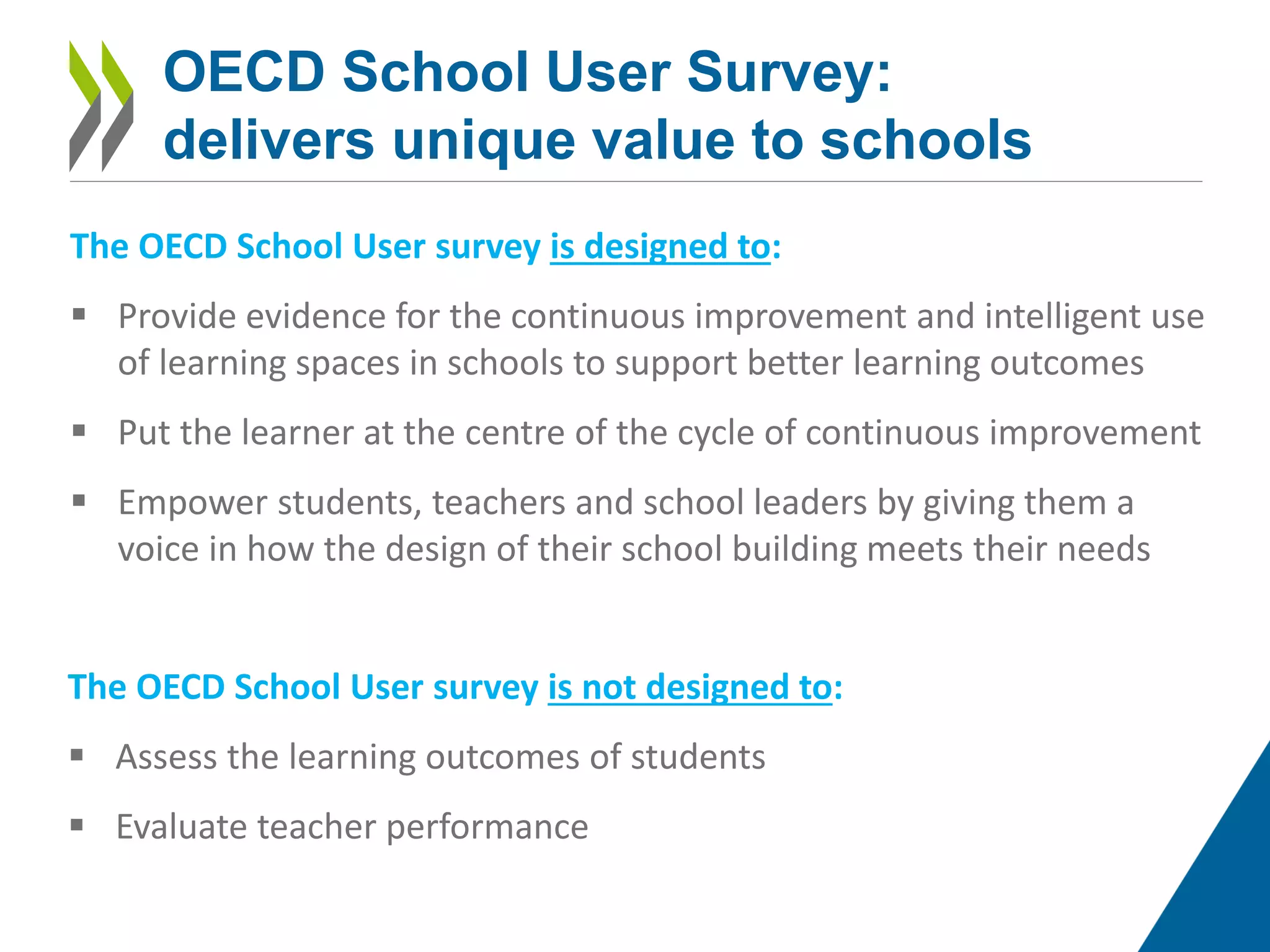 OECD School User Survey Launch | PDF