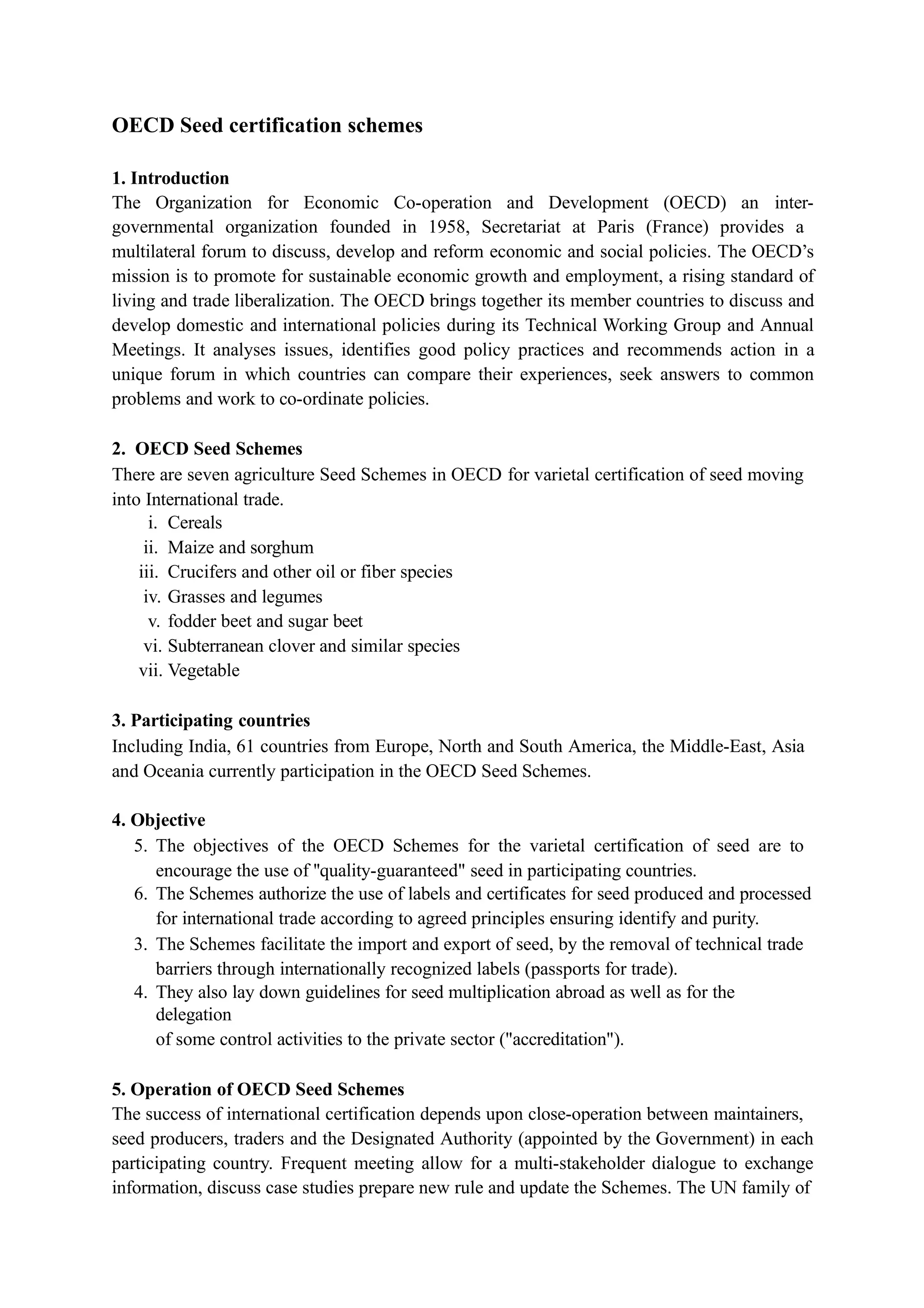 OECD Seed certification schemes.pptx xxxxxxxxxxxxxxxxxxxxxx | PPTX