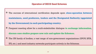 Organization for Economic Co-operation and Development (OECD) - Seed ...