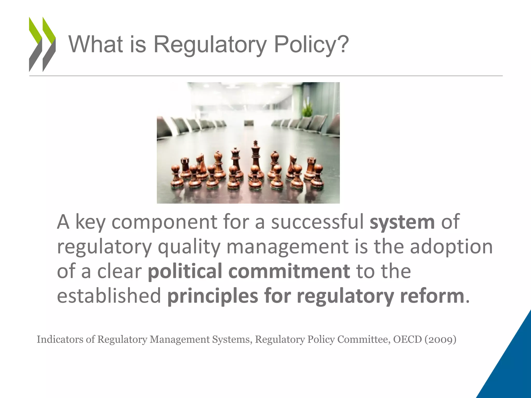 Regulatory Policy and Governance: OECD Experience and Emerging Trends - Faisal Naru | PDF