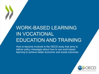 OECD Work Based Learning | PDF