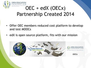 OECx: Building Openly Licensed MOOCs to Enhance Re-use, Interactivity, and Learning Data | PPTX
