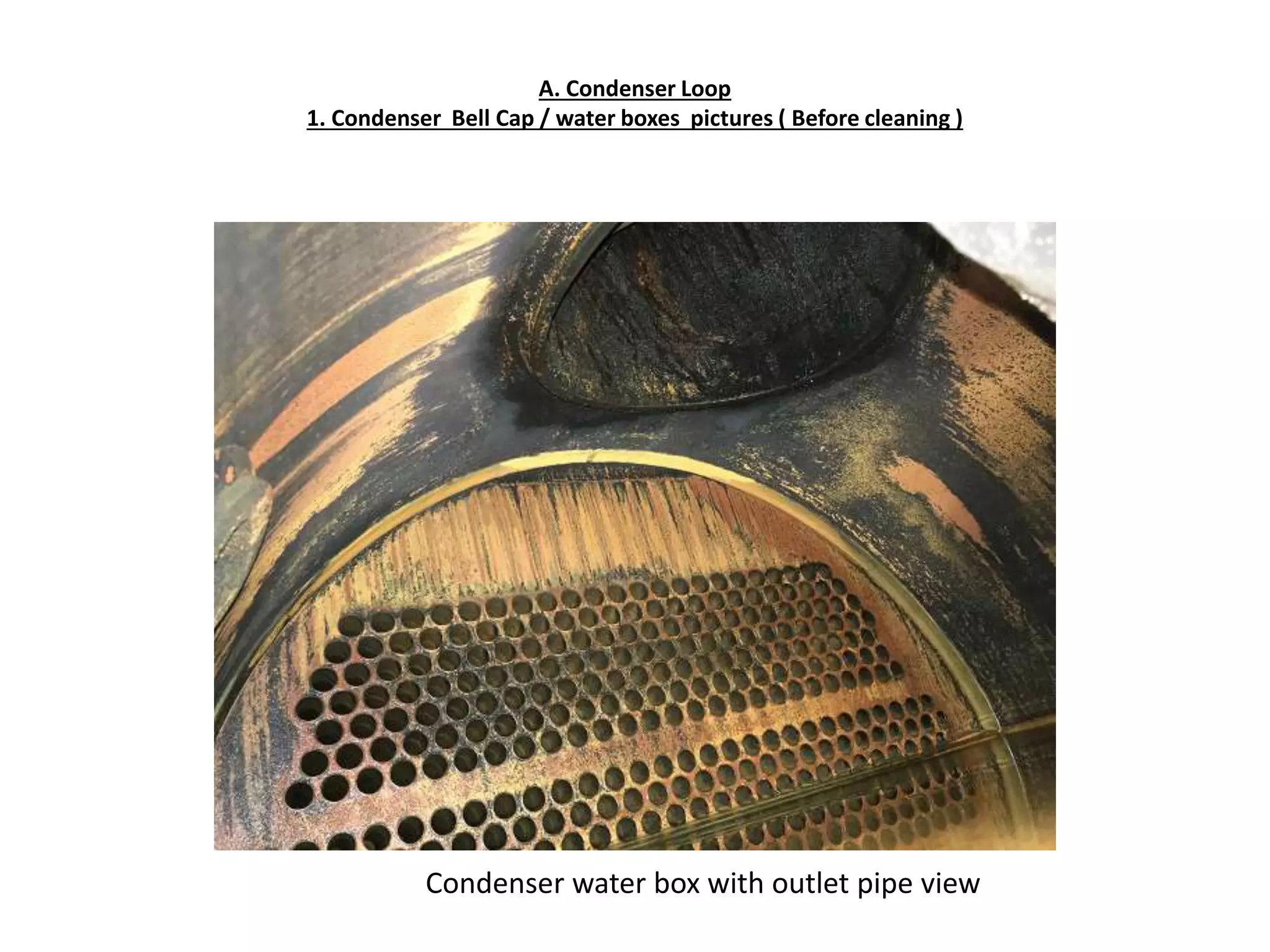 Chiller repair, condenser & refrigerant loop test, pump alignment ...