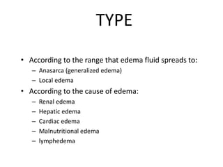 Oedema 2 | PPT