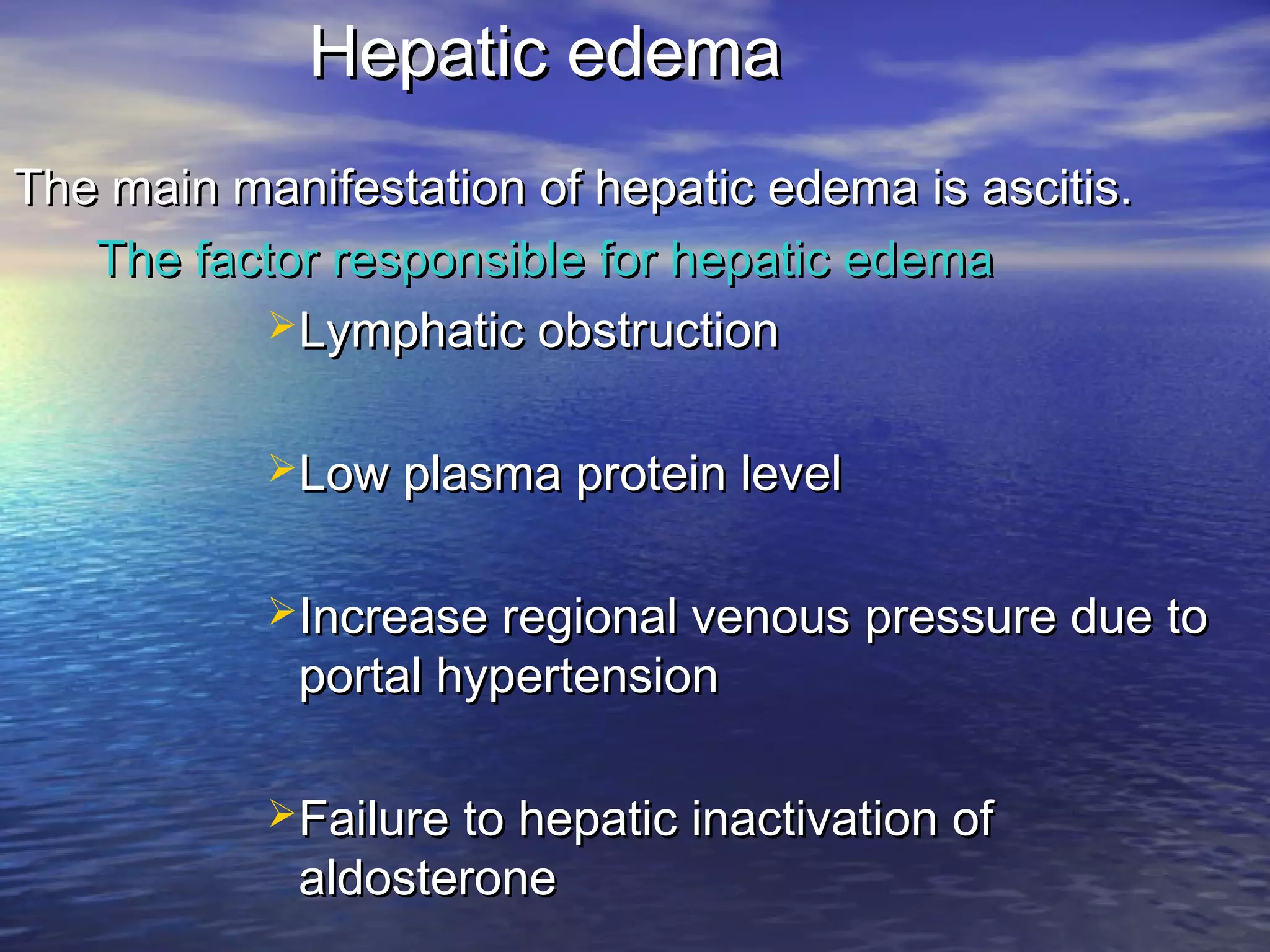Oedema new edited | PPT