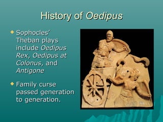 Oedipus Background | PPT | Musicals | Genres