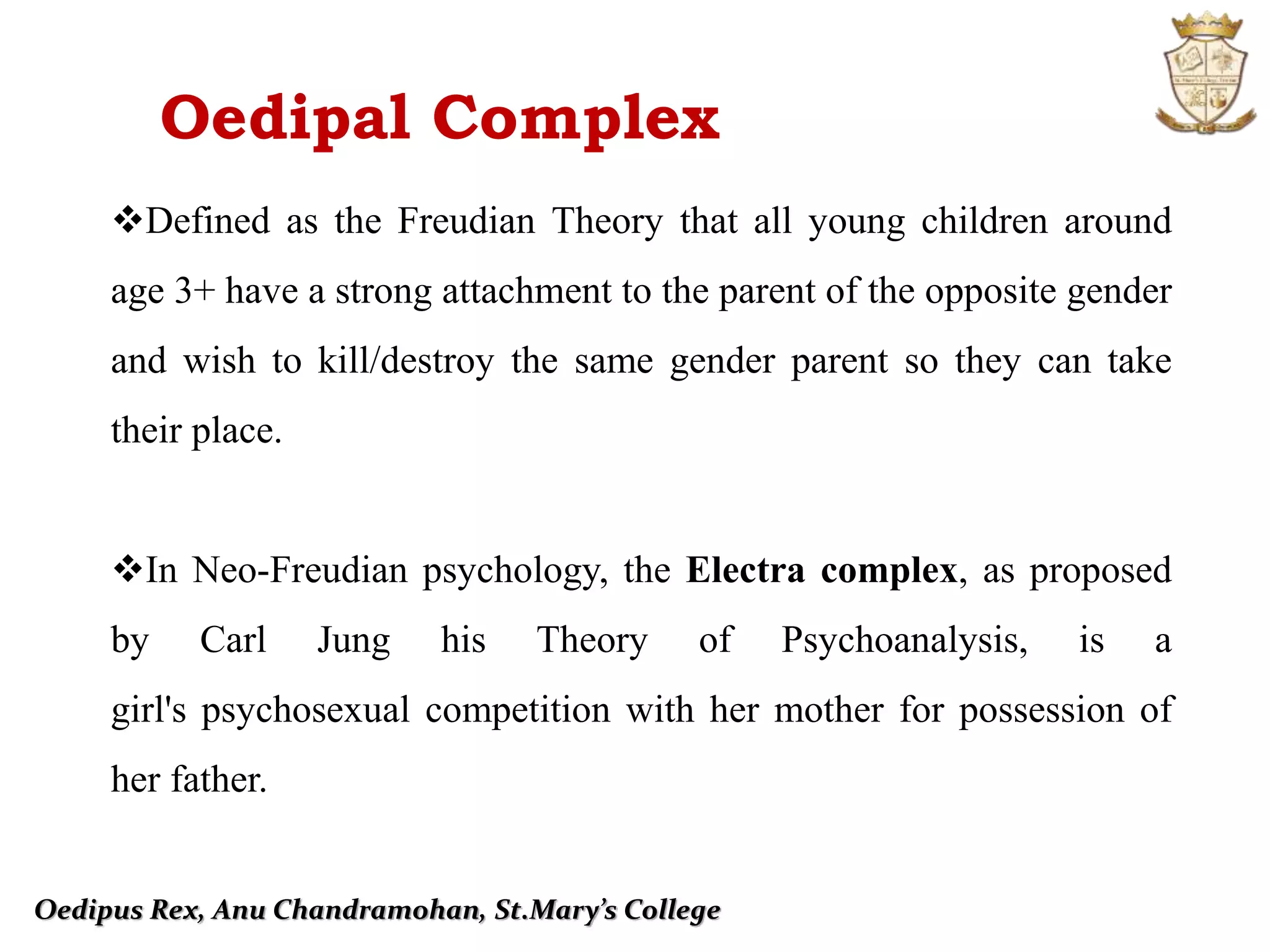 English:Oedipus Rex: Sophocles | PPT