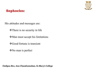 English:Oedipus Rex: Sophocles | PPT