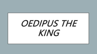 Oedipus.pptx | Religion & Spirituality
