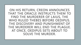Oedipus.pptx | Religion & Spirituality