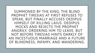Oedipus.pptx | Religion & Spirituality