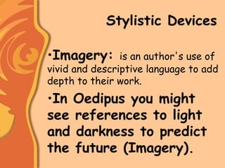 Oedipus the King Introduction Powerpoint | PPT