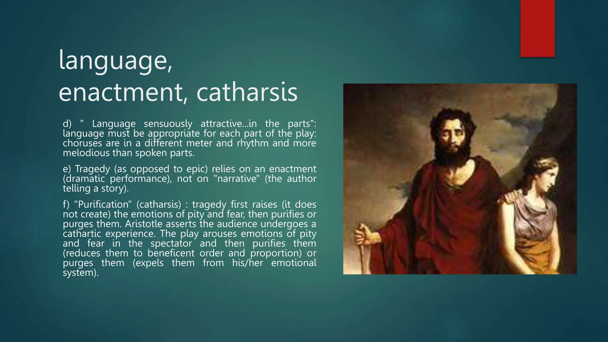 Oedipus-Rex-Aristotles-Ideal-Tragedy.pptx | Drama | Genres