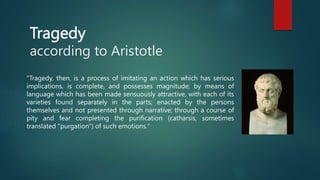 Oedipus-Rex-Aristotles-Ideal-Tragedy.pptx | Drama | Genres