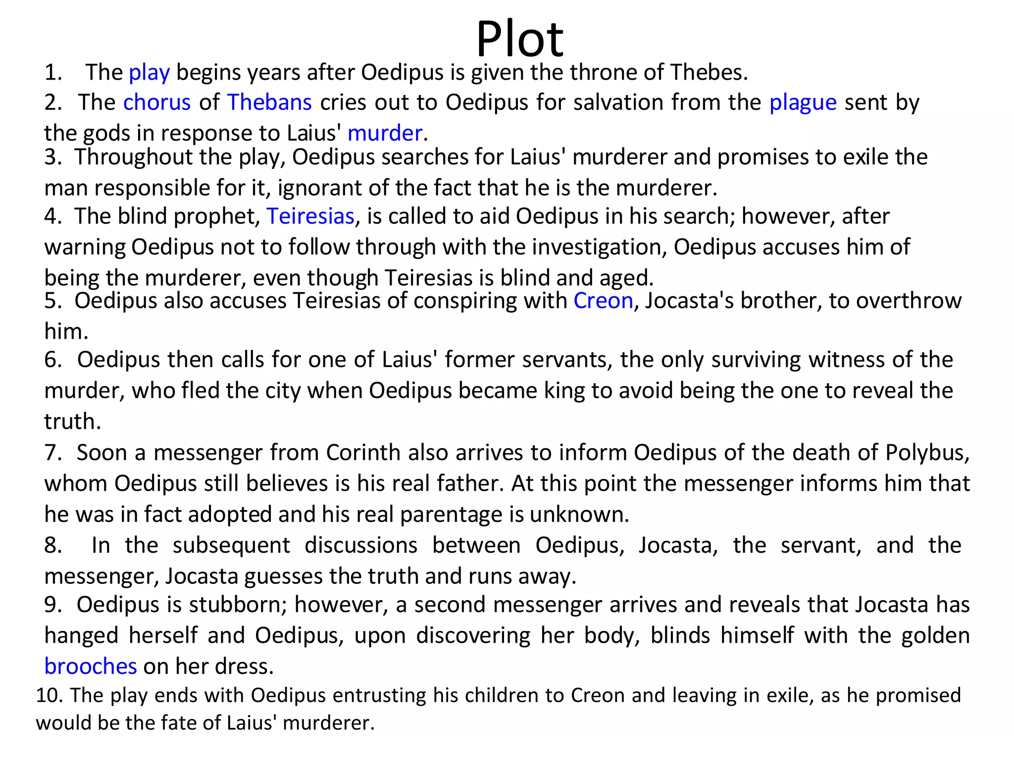 Oedipus The King | PPT