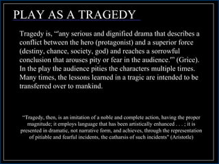 Oedipus and tragedy | PPT