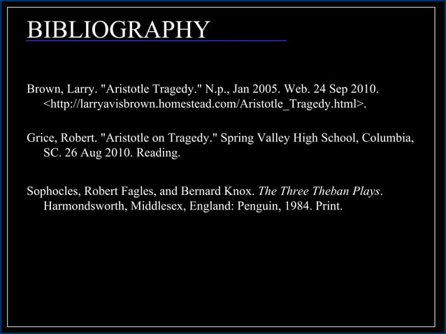 Oedipus and tragedy | PPT | Drama | Genres