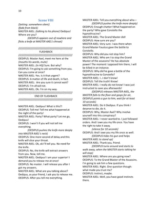 Oedipus Complex | DOCX