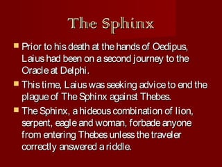 Oedipus intro | PPT