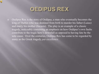 Oedipus rex | PPT