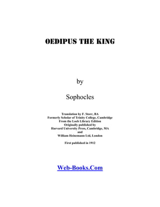 Oedipus rex | PDF | Christianity | Religion & Spirituality