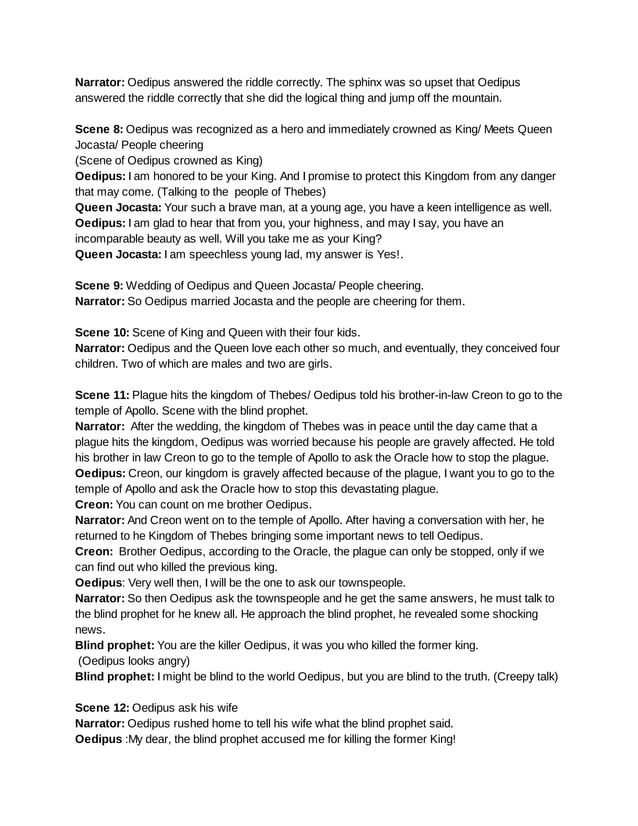 Oedipus rex =) google drive | PDF