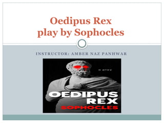 Oedipus Rex the king of Athens. the Tragedy | PPT