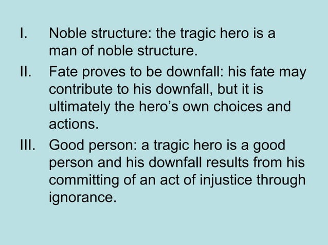 Oedipus rex as a tragic hero | PPT