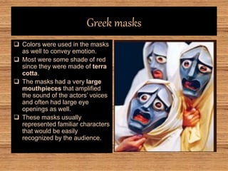 Masks From Oedipus